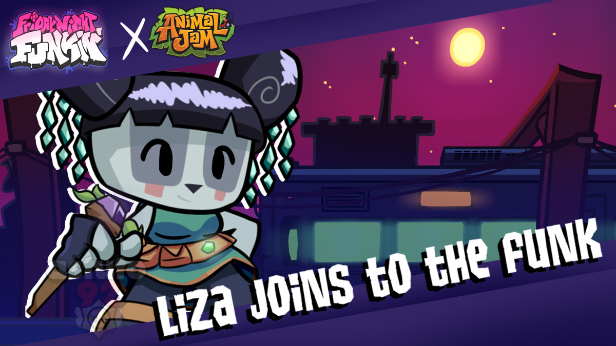 liza (animal jam) - over pico Mod for Friday Night Funkin' | FNF Mods