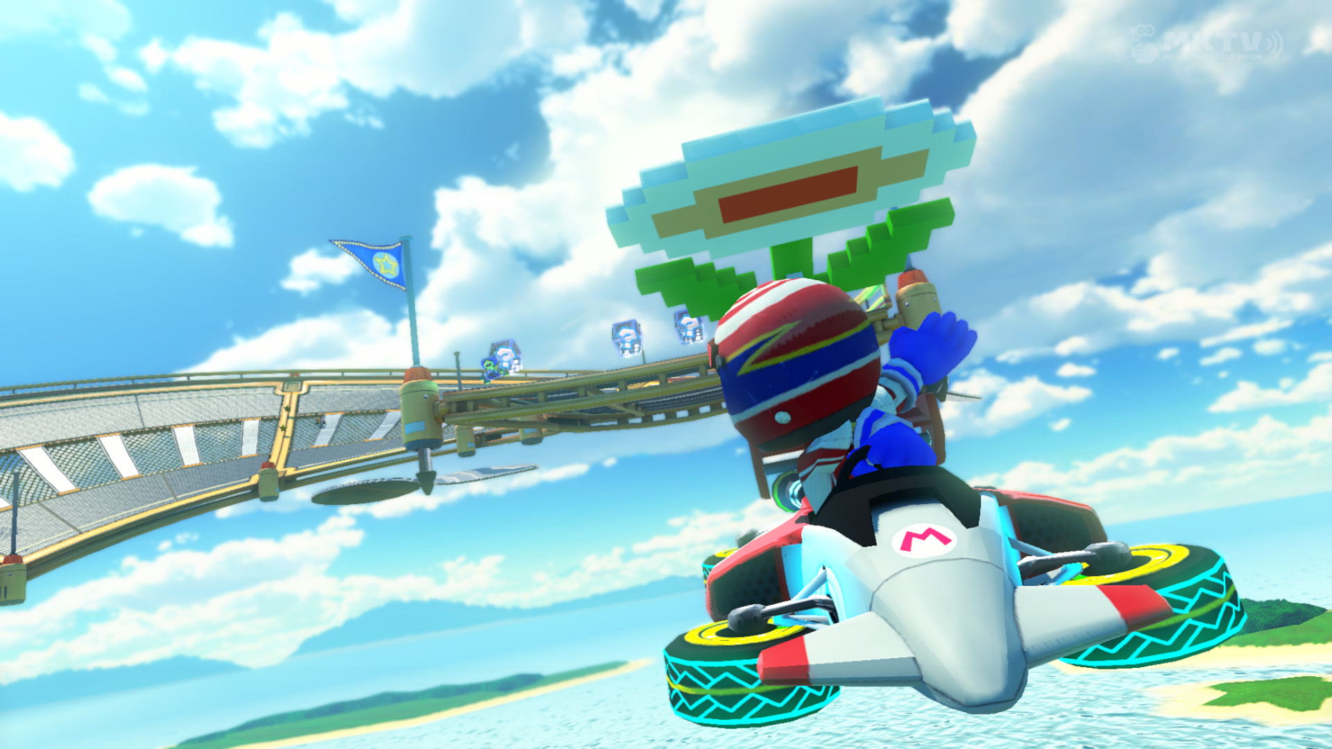 8-Bit Fire Flower from MKT [Mario Kart 8] [Mods]