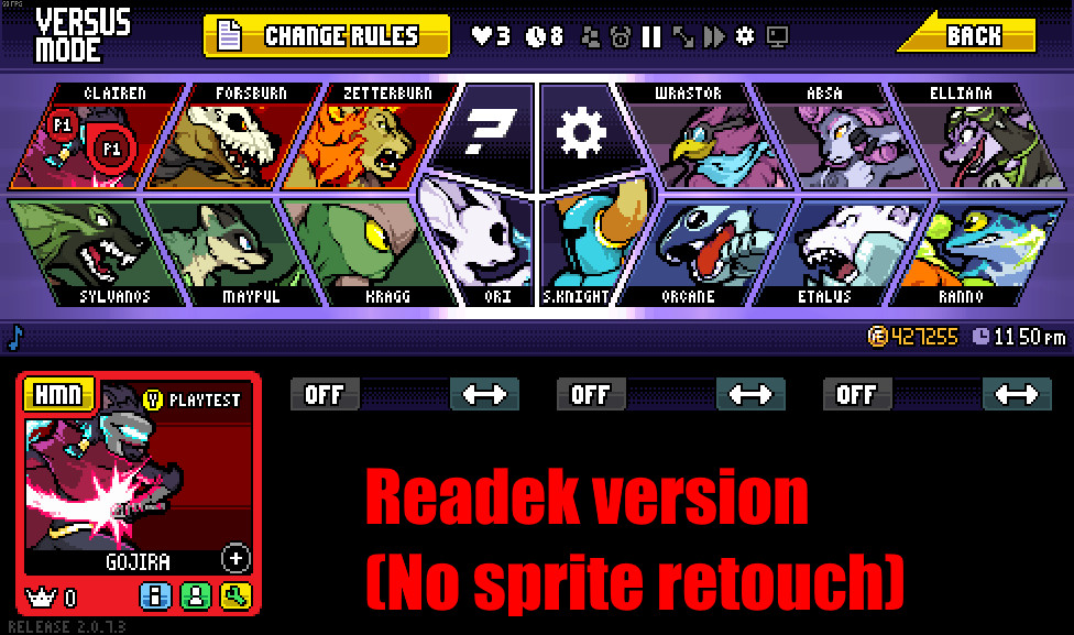 Re Adapted DE CSS Mod for Rivals of Aether: Definitive Edition | ROA Mods