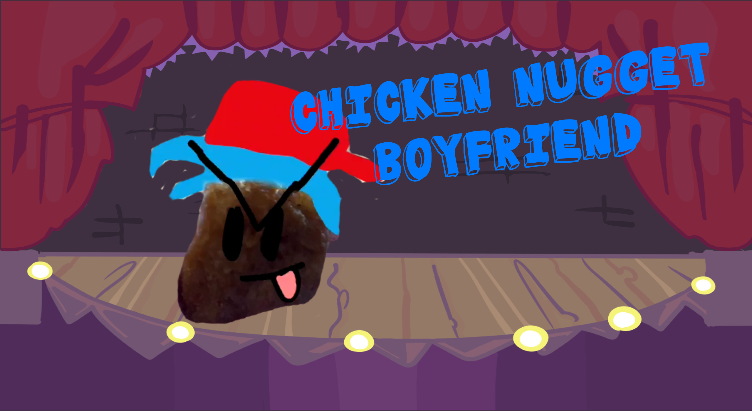 Chicken nugget boyfriend Mod for Friday Night Funkin' | FNF Mods