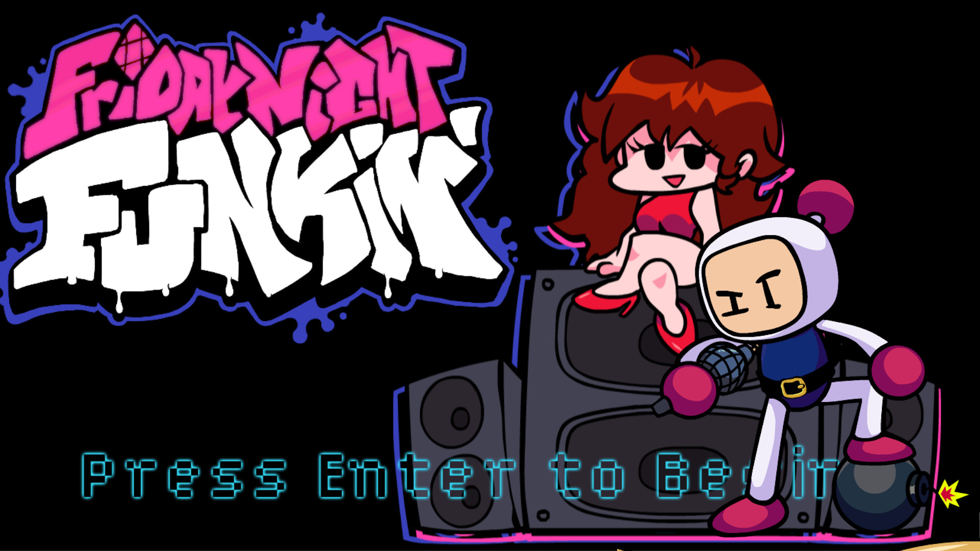 FNF: Bomberman Over Week 1 Mod for Friday Night Funkin' | FNF Mods