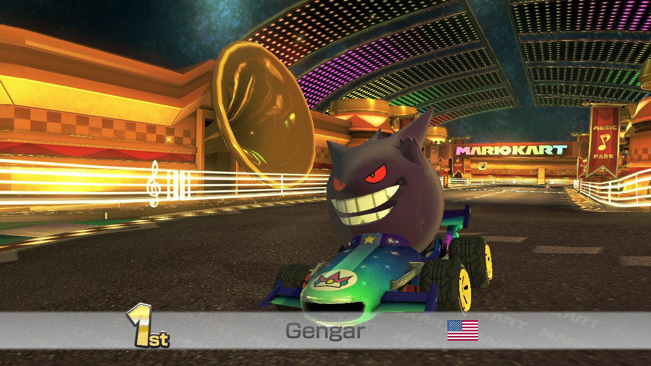 Gengar (Port) Mod for Mario Kart 8 Deluxe | MK8D Mods
