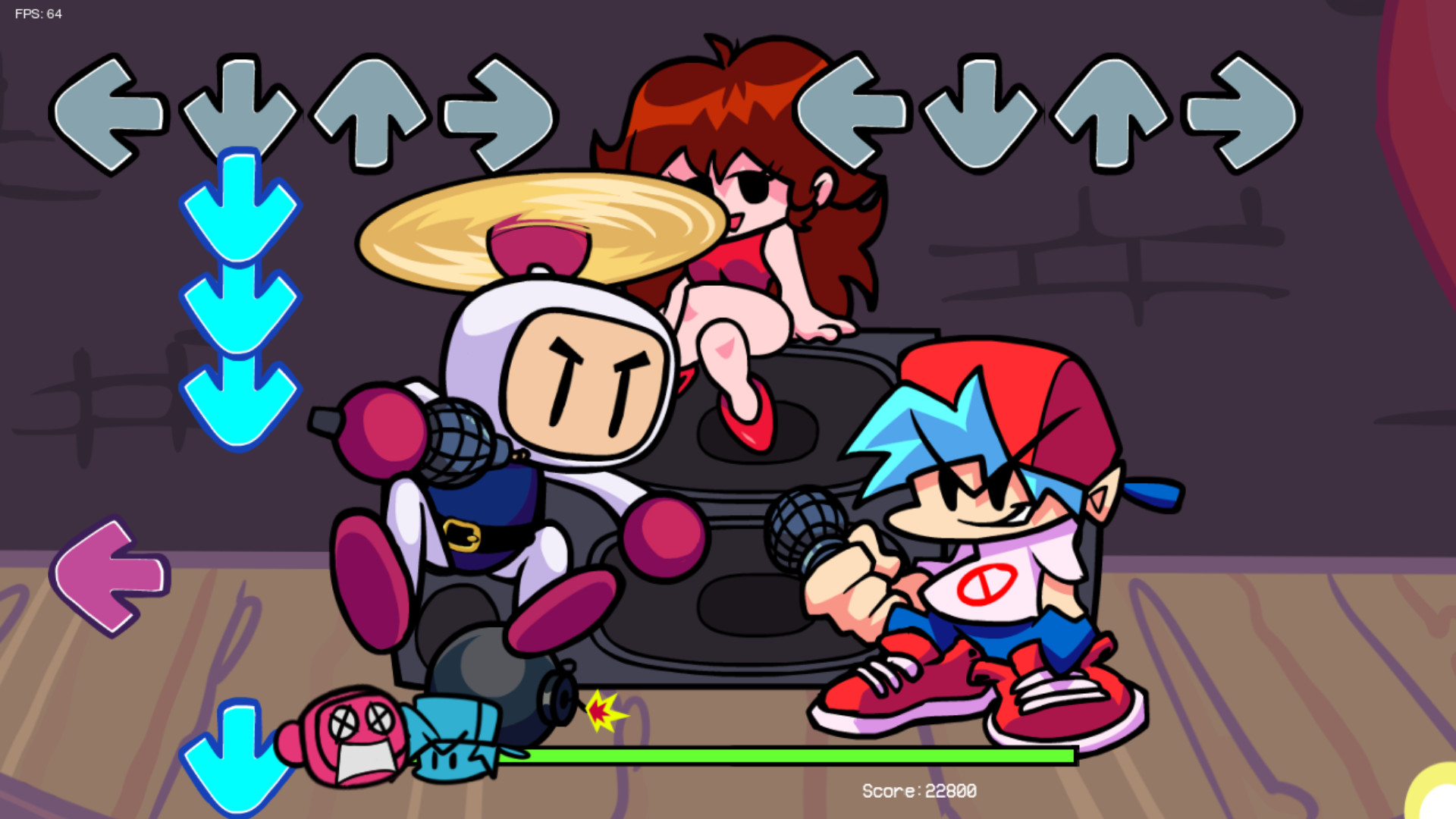 FNF: Bomberman Over Week 1 Mod for Friday Night Funkin' | FNF Mods
