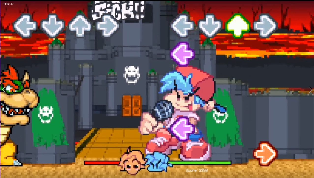 VS Bowser Full Week (Early WIP) [Friday Night Funkin'] [Mods]