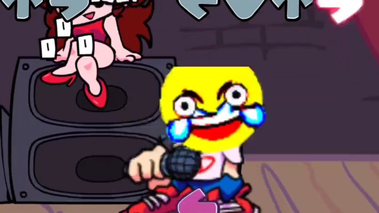 Cursed Images Over boyfriend [Friday Night Funkin'] [Mods]