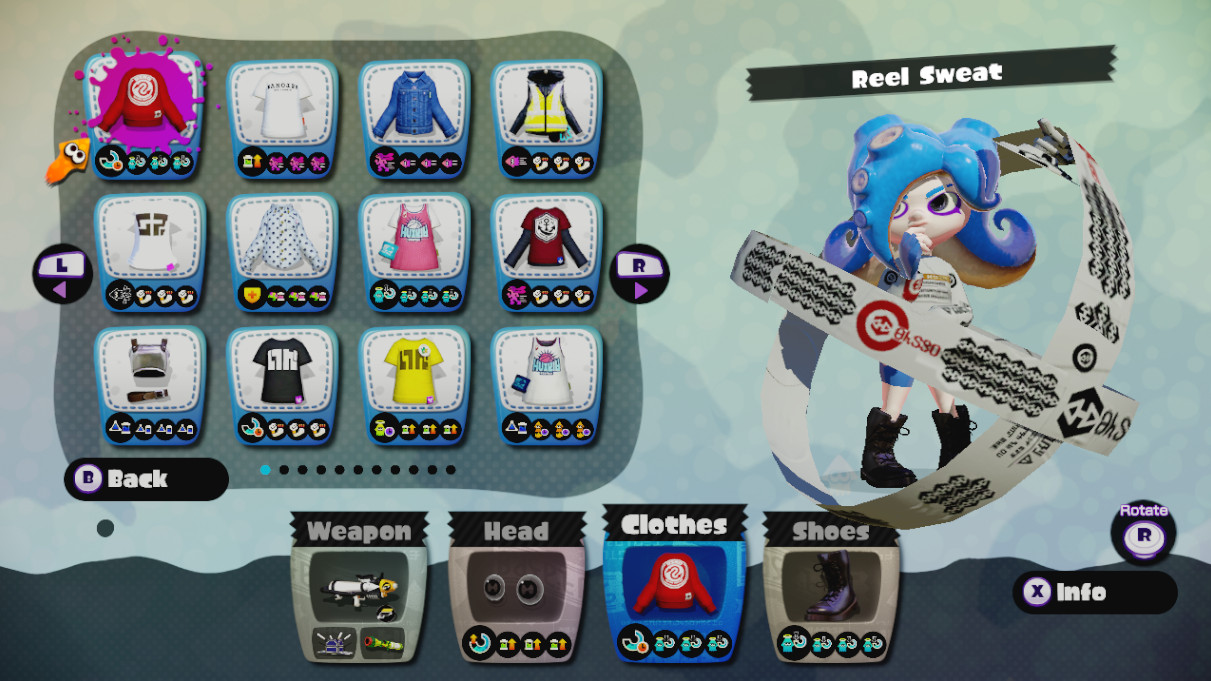 wearable baller Mod for Splatoon | Splatoon Mods