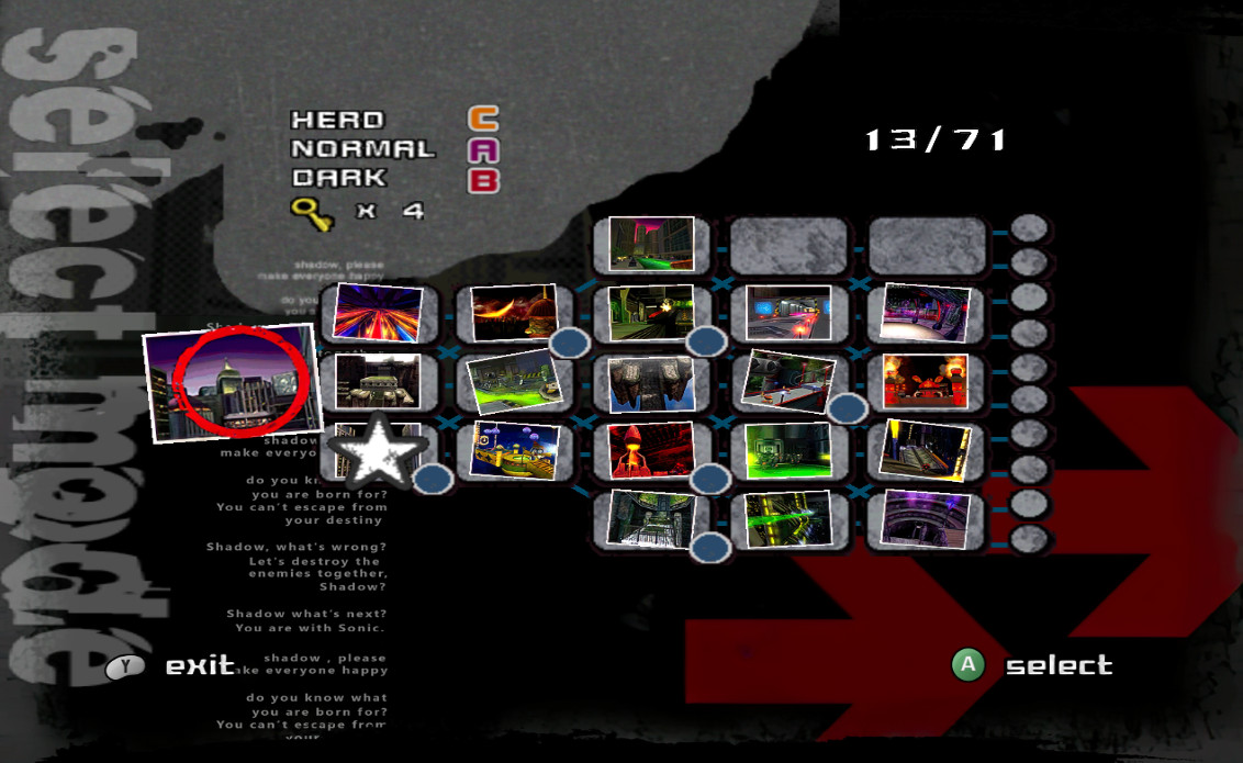 Widescreen GUI support (GC Only ) Mod for Shadow The Hedgehog | ShTH Mods
