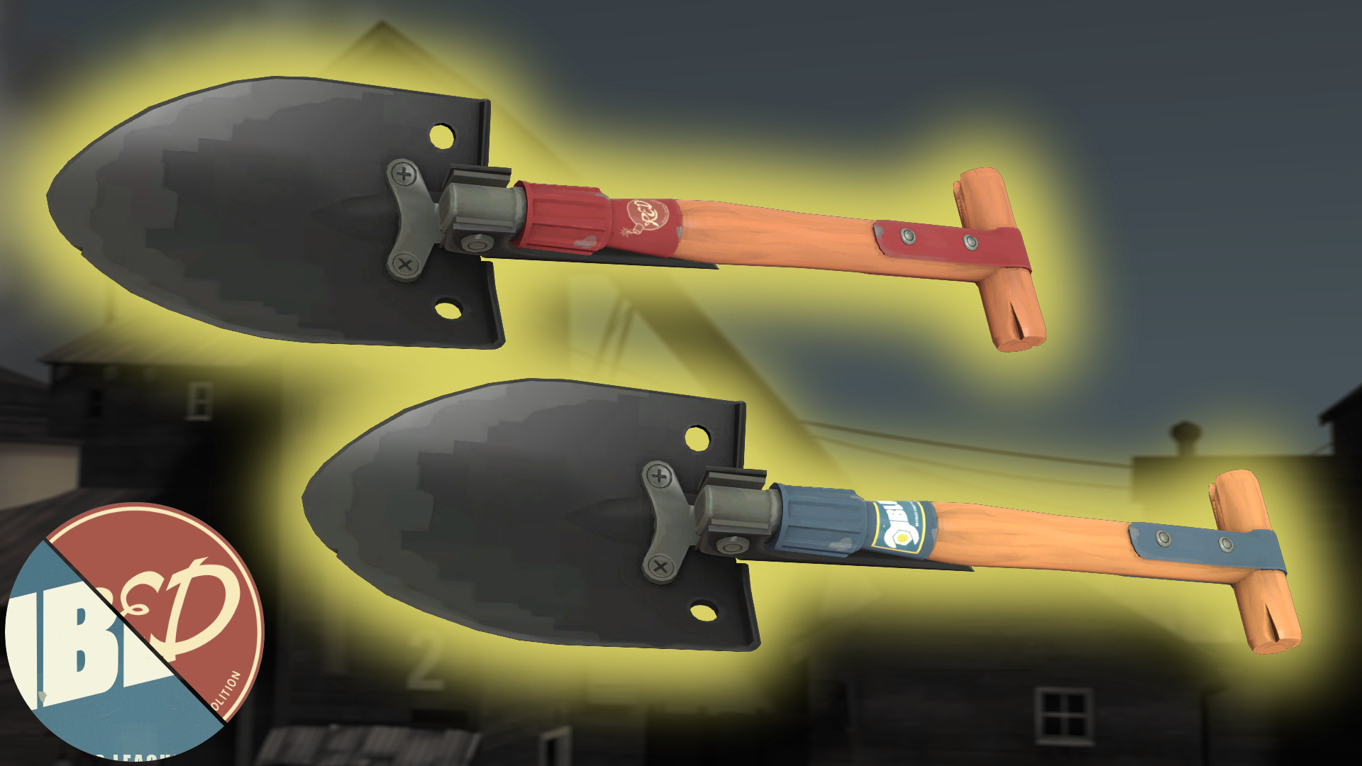 Teamthemed Market Gardener [Team Fortress 2] [Mods]