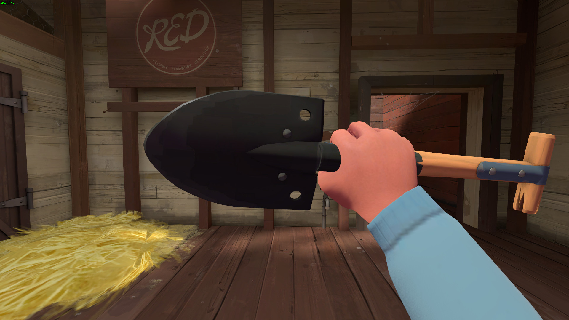 Teamthemed Market Gardener [Team Fortress 2] [Mods]