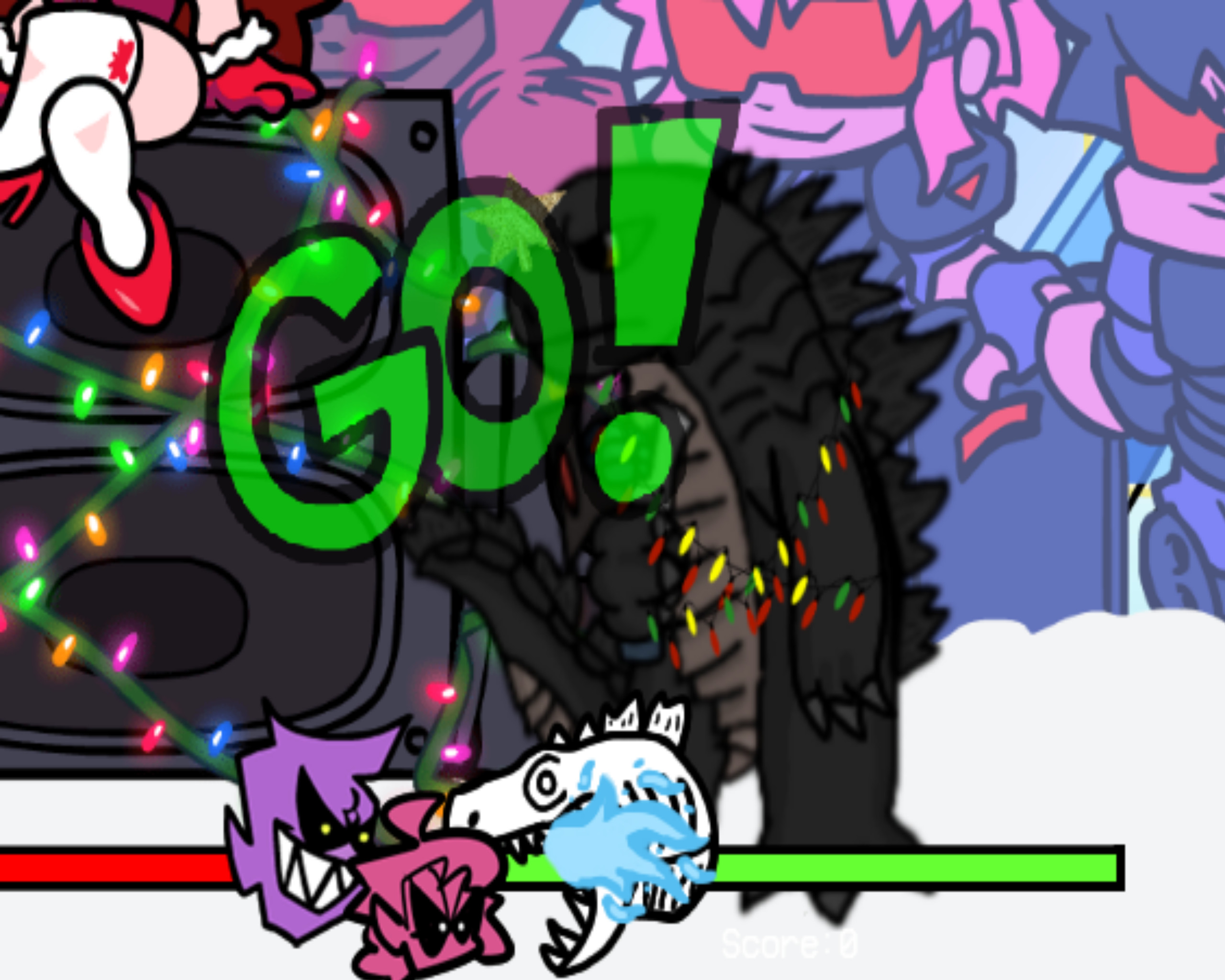 Godzilla/Gojira over BF [FNF MOD] Read the upd8log Mod for Friday Night ...