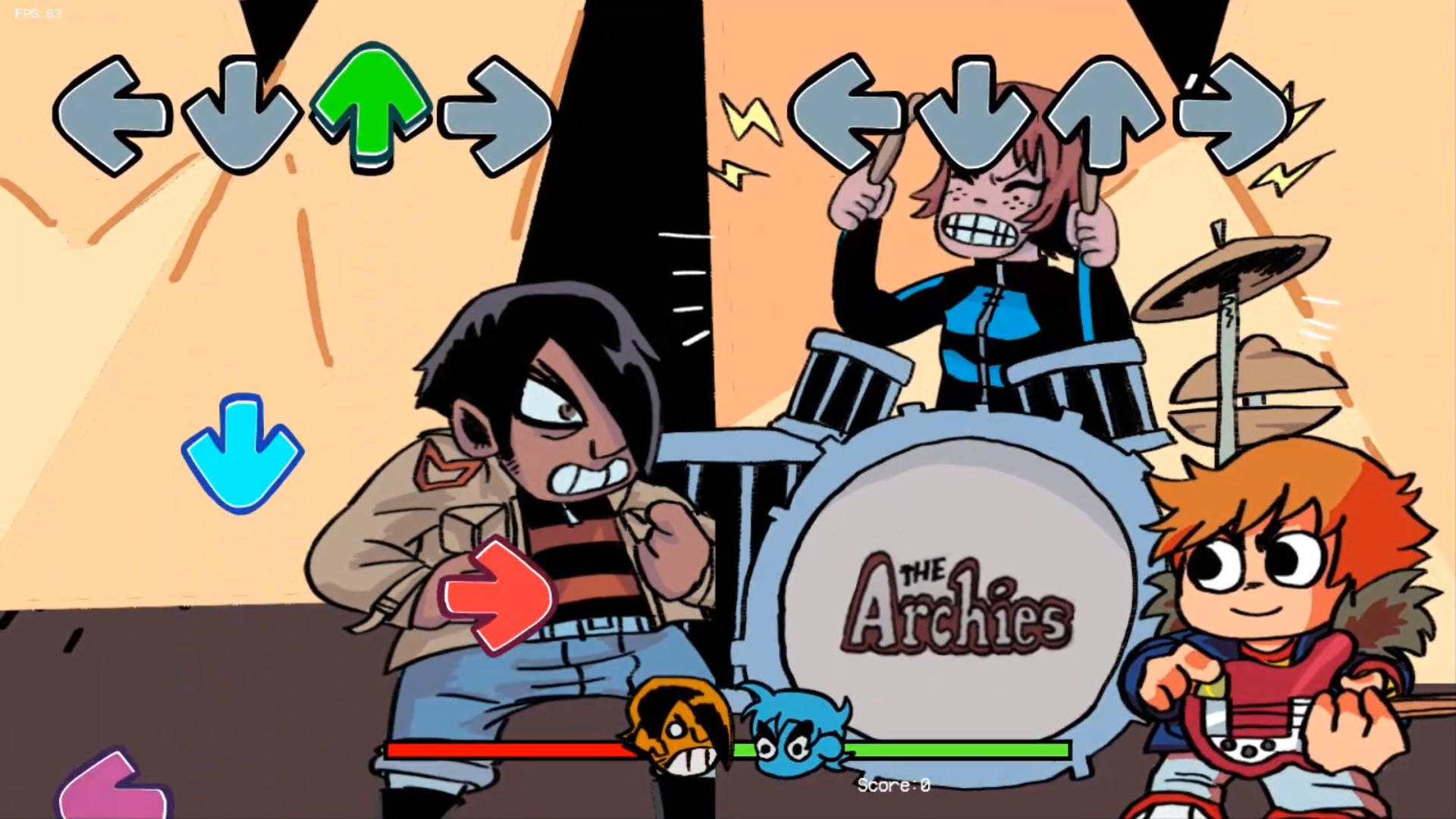 Scott Pilgrim Mod Mod for Friday Night Funkin' | FNF Mods