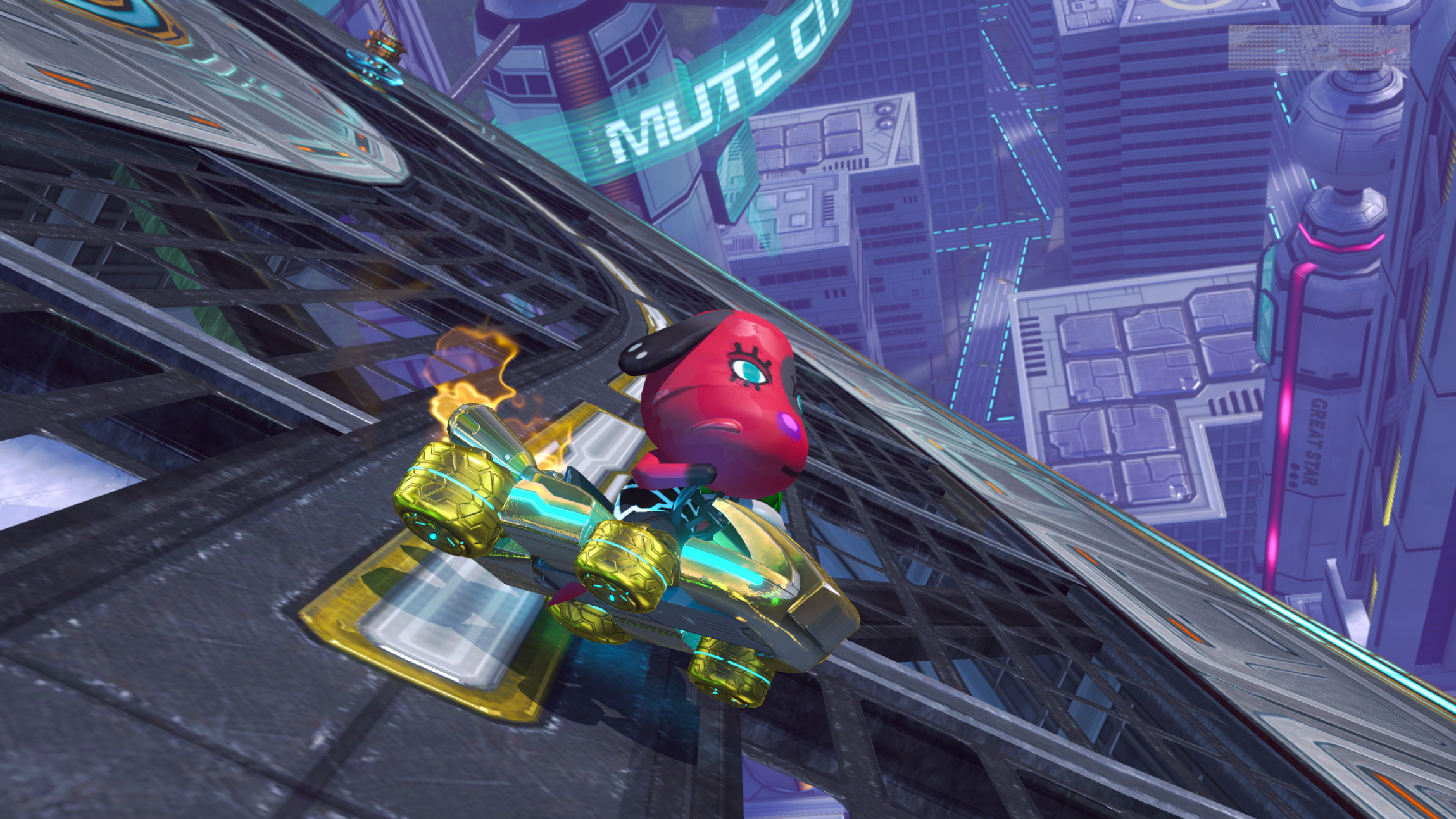Cherry over Isabelle Mod for Mario Kart 8 | MK8 Mods
