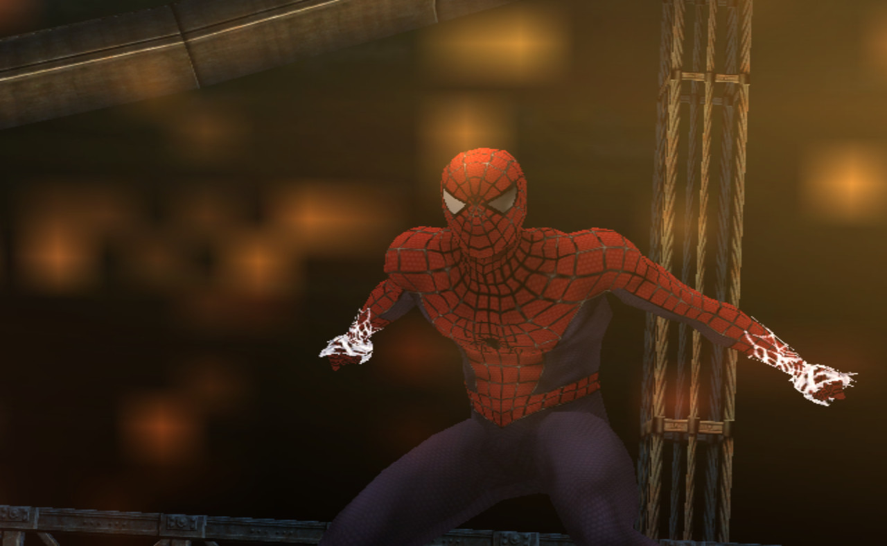 Transparent Pause MEnu Font And Buttons(GameCube) [Spider-Man (2002 ...
