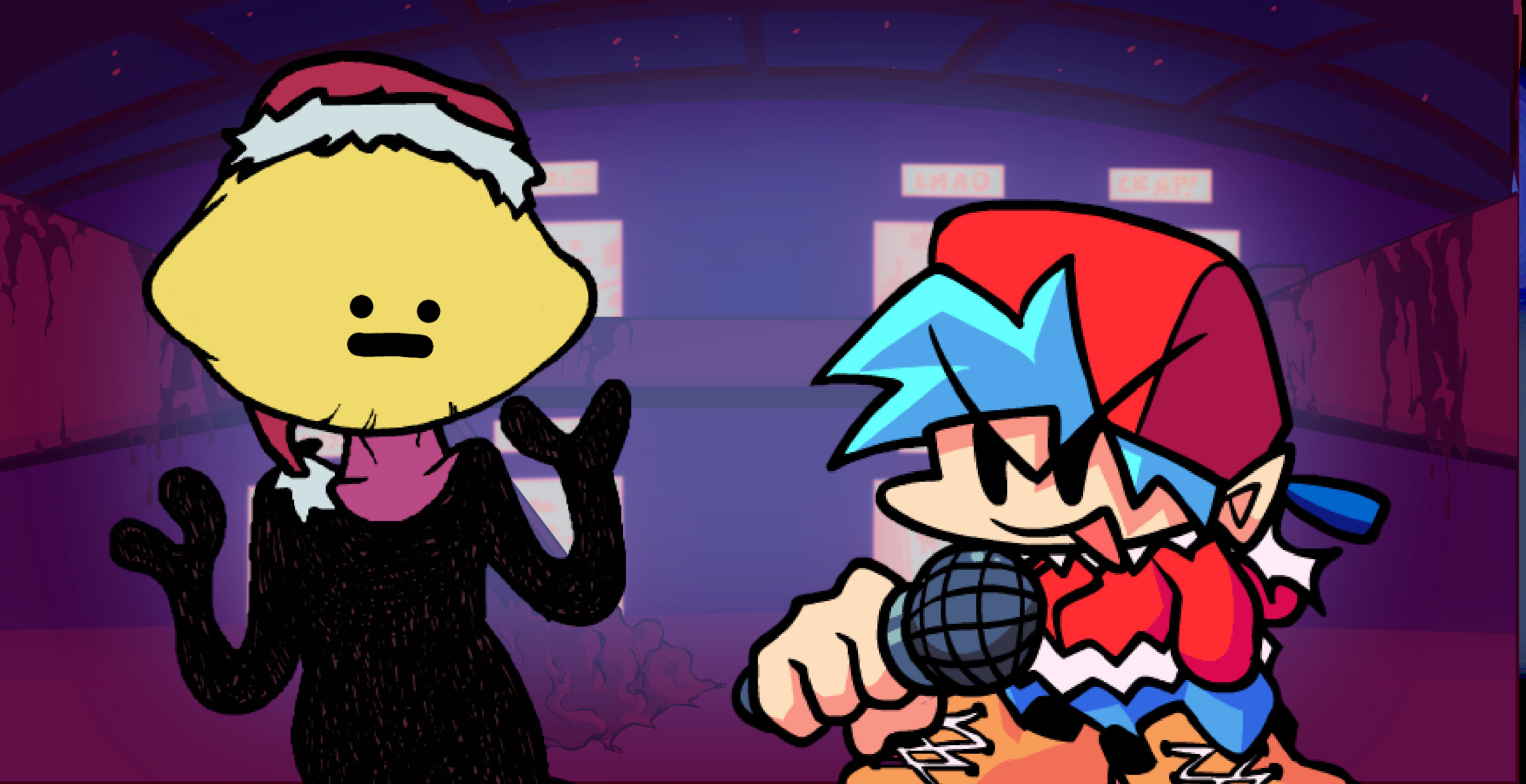 Lemon Demon forgot english [Friday Night Funkin'] [Mods]