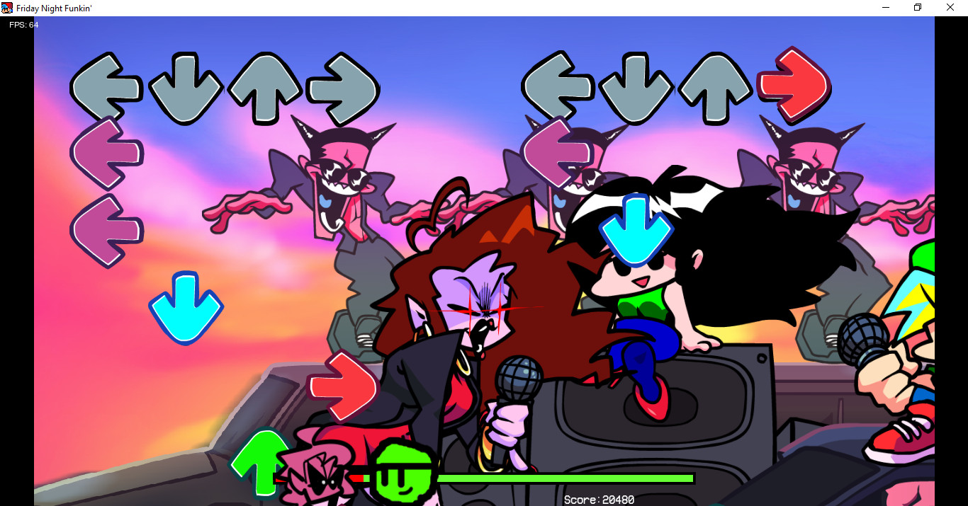 Creeper as boyfriend (VERSION 1.0) [Friday Night Funkin'] [Mods]