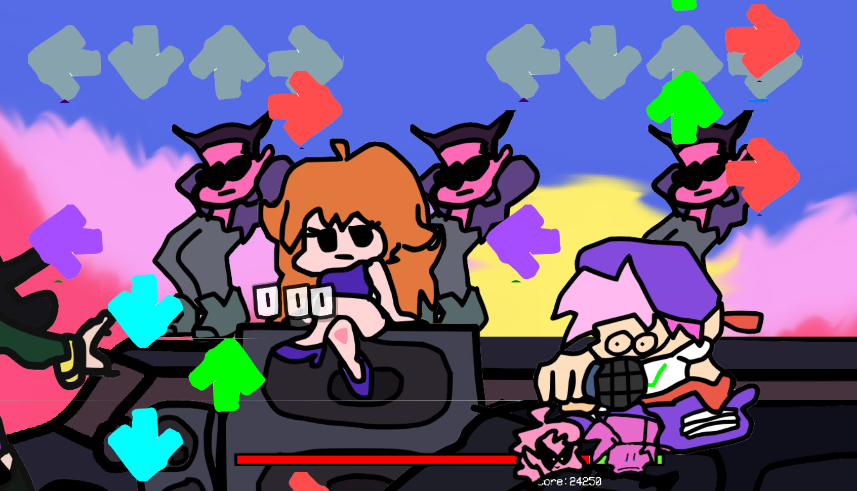 FNF Bad-Sides Classic [Friday Night Funkin'] [Mods]