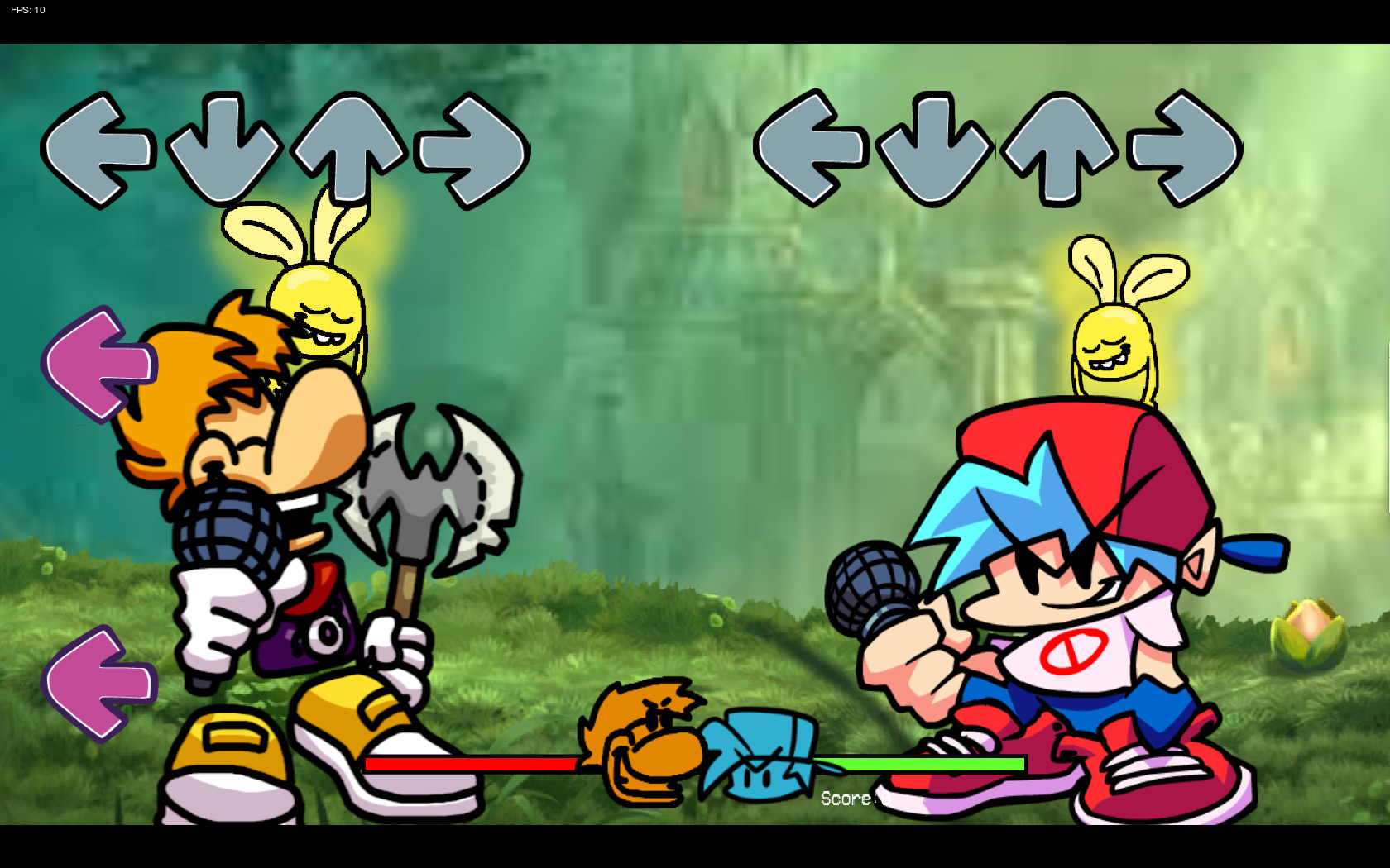 Rayman Over Pico [Friday Night Funkin'] [Mods]