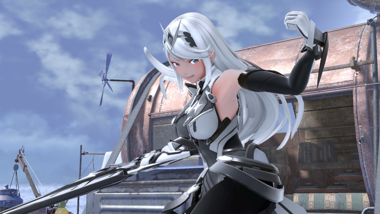 White Pyra & Black Mythra Mod for Super Smash Bros. Ultimate | SSBU Mods