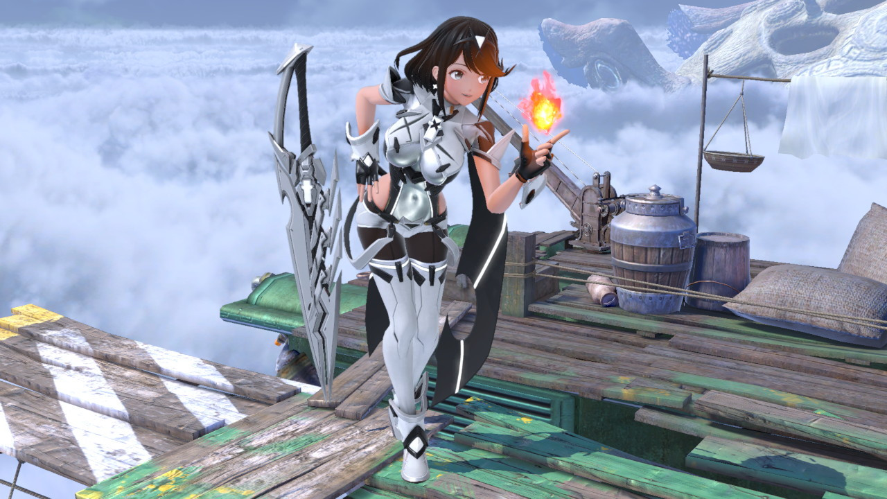 White Pyra & Black Mythra Mod for Super Smash Bros. Ultimate | SSBU Mods