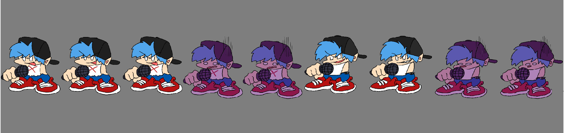 Punk BF Mod! Mod for Friday Night Funkin' | FNF Mods