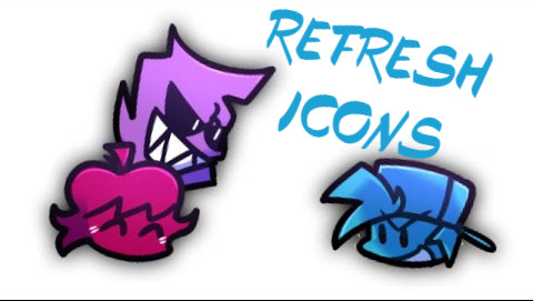 "Refresh" Song Icons Mod for Friday Night Funkin' | FNF Mods