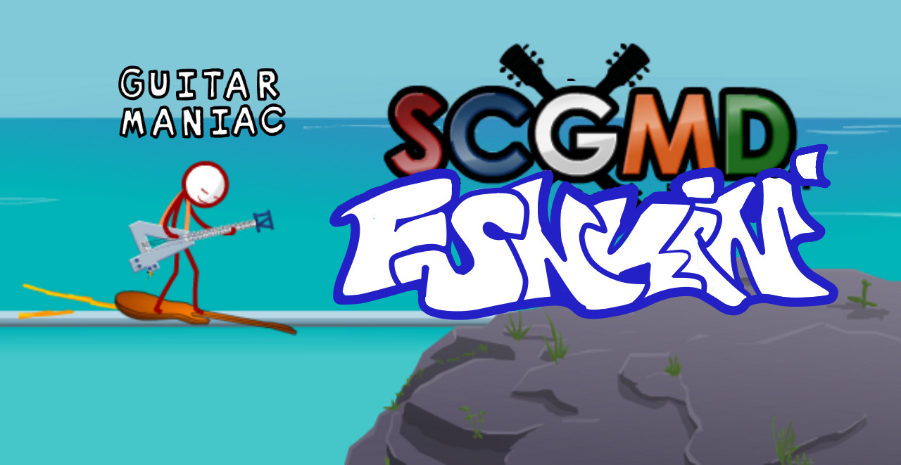 Super Crazy Guitar Funkin' Deluxe Mod for Friday Night Funkin' | FNF Mods