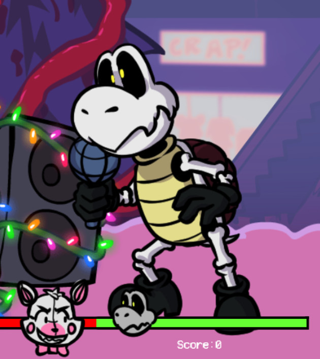 Dry Bones over Boyfriend (Weeks 1 -6) Mod for Friday Night Funkin ...