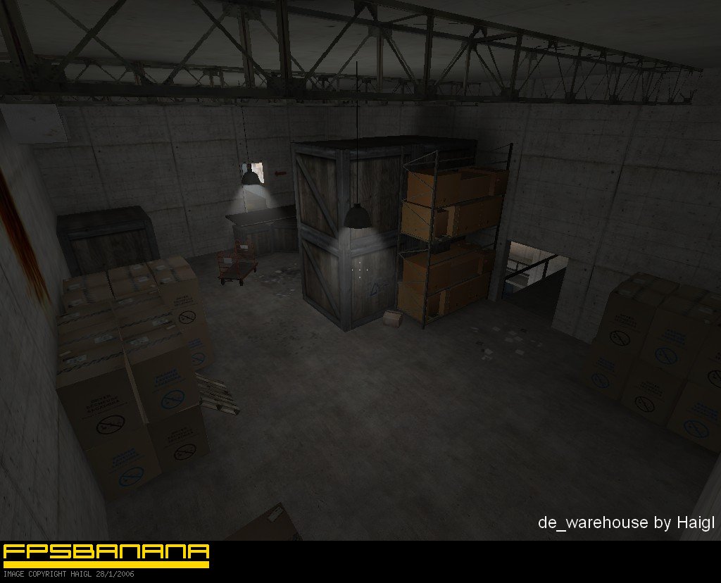 de_warehouse Mod for Counter-Strike: Source | CS:S Mods
