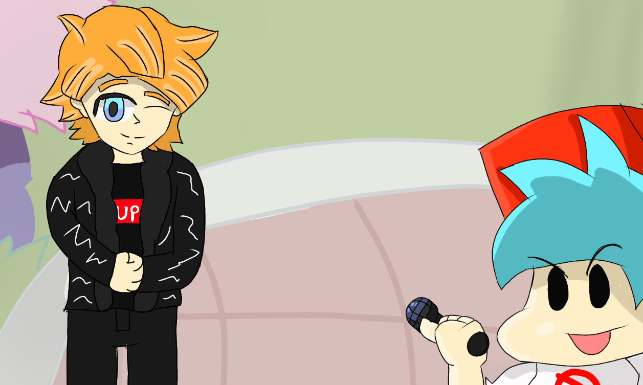 Senpai Drip Mod for Friday Night Funkin' | FNF Mods