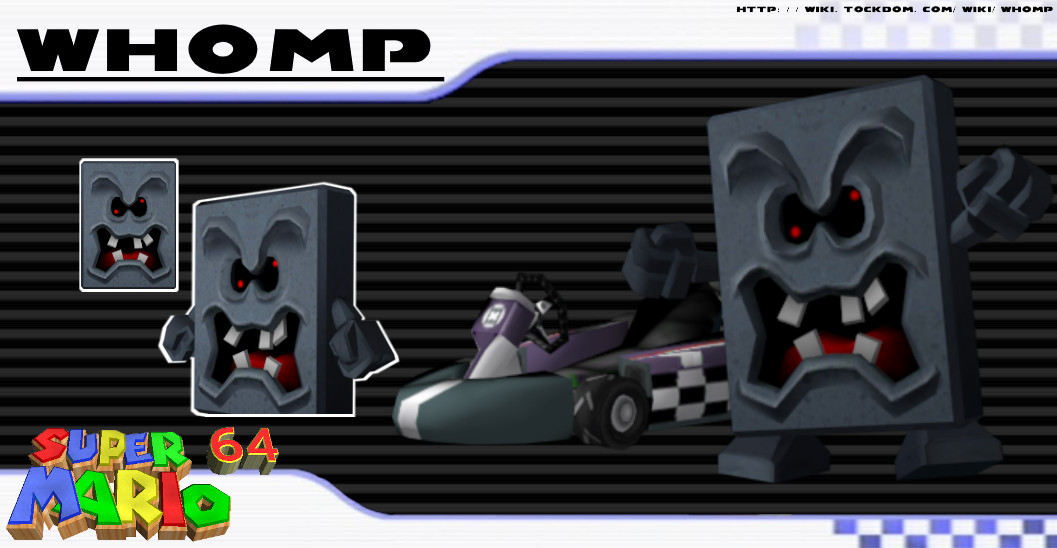 Whomp Mod for Mario Kart Wii | MKWii Mods