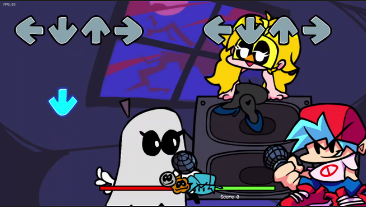 Lil' Lila over skid and pump Mod for Friday Night Funkin' | FNF Mods