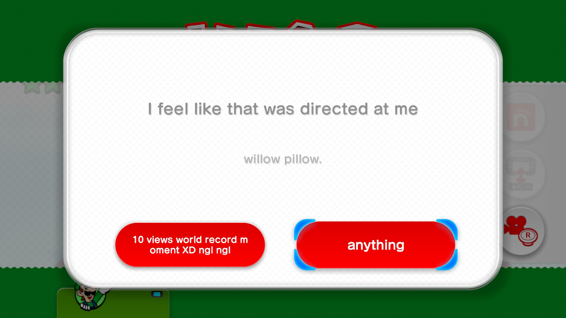 Twitch Chat changed the text Mod for Super Mario 3D World | SM3DW Mods