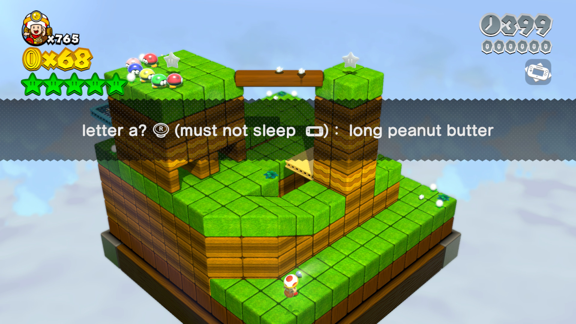Twitch Chat changed the text Mod for Super Mario 3D World | SM3DW Mods