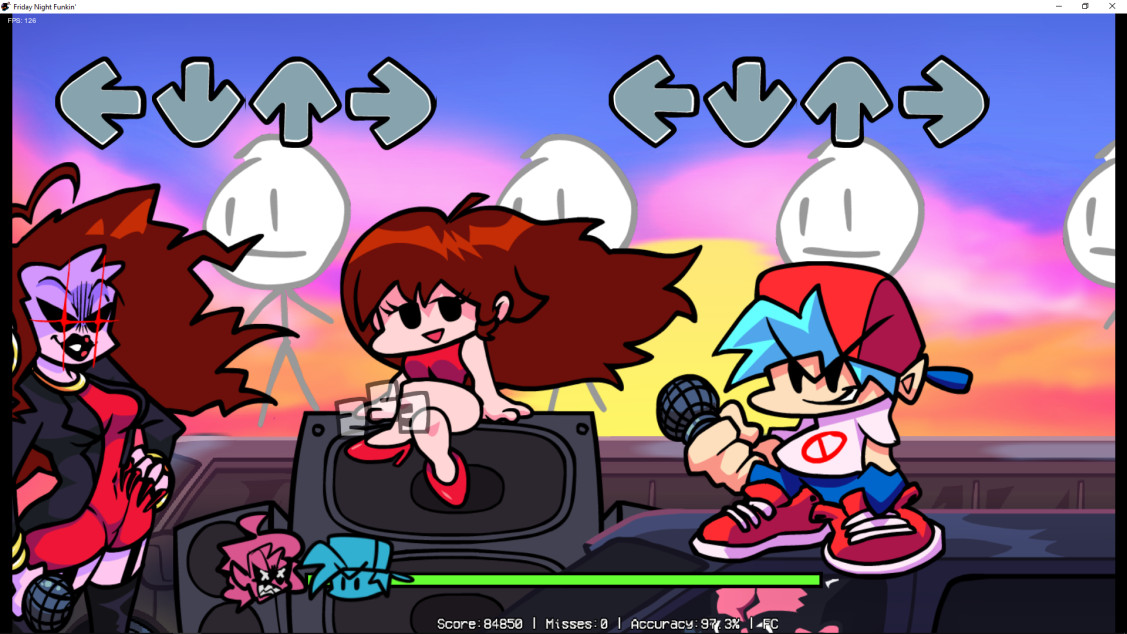 BFB David as Backup Dancers Mod for Friday Night Funkin' | FNF Mods