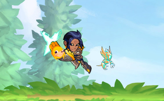 The Ugandan Knuckles Mod for Brawlhalla | BHalla Mods