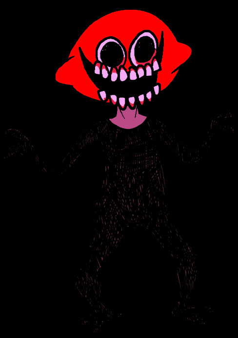 !MY THIRD MOD! Red Head Monster/Lemon Demon Mod for Friday Night Funkin ...