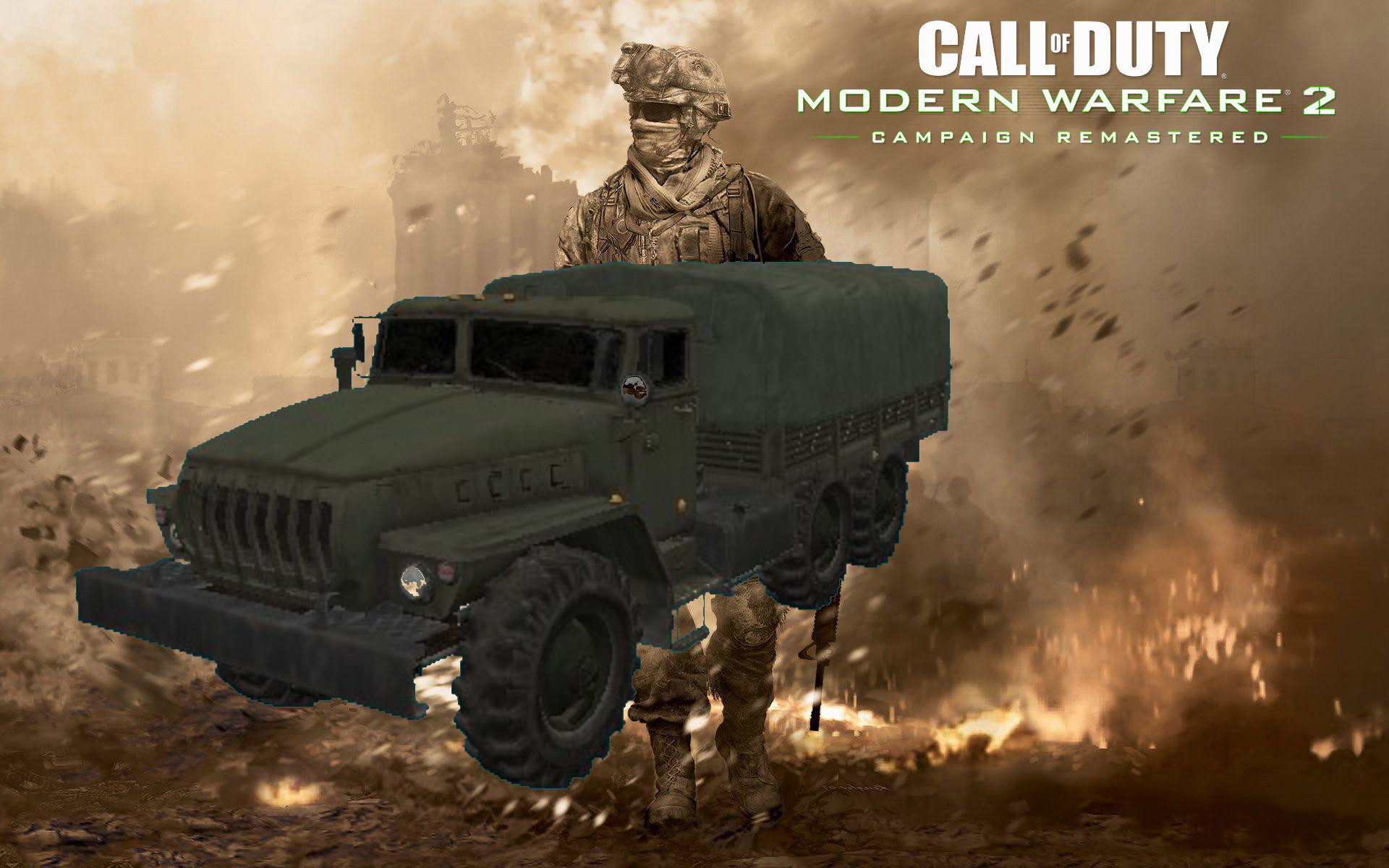 MW2:Remastered Ural-4320 [Counter-Strike 1.6] [Mods]