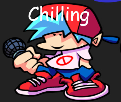 Boyfriend but he's chillin' [Friday Night Funkin'] [Mods]