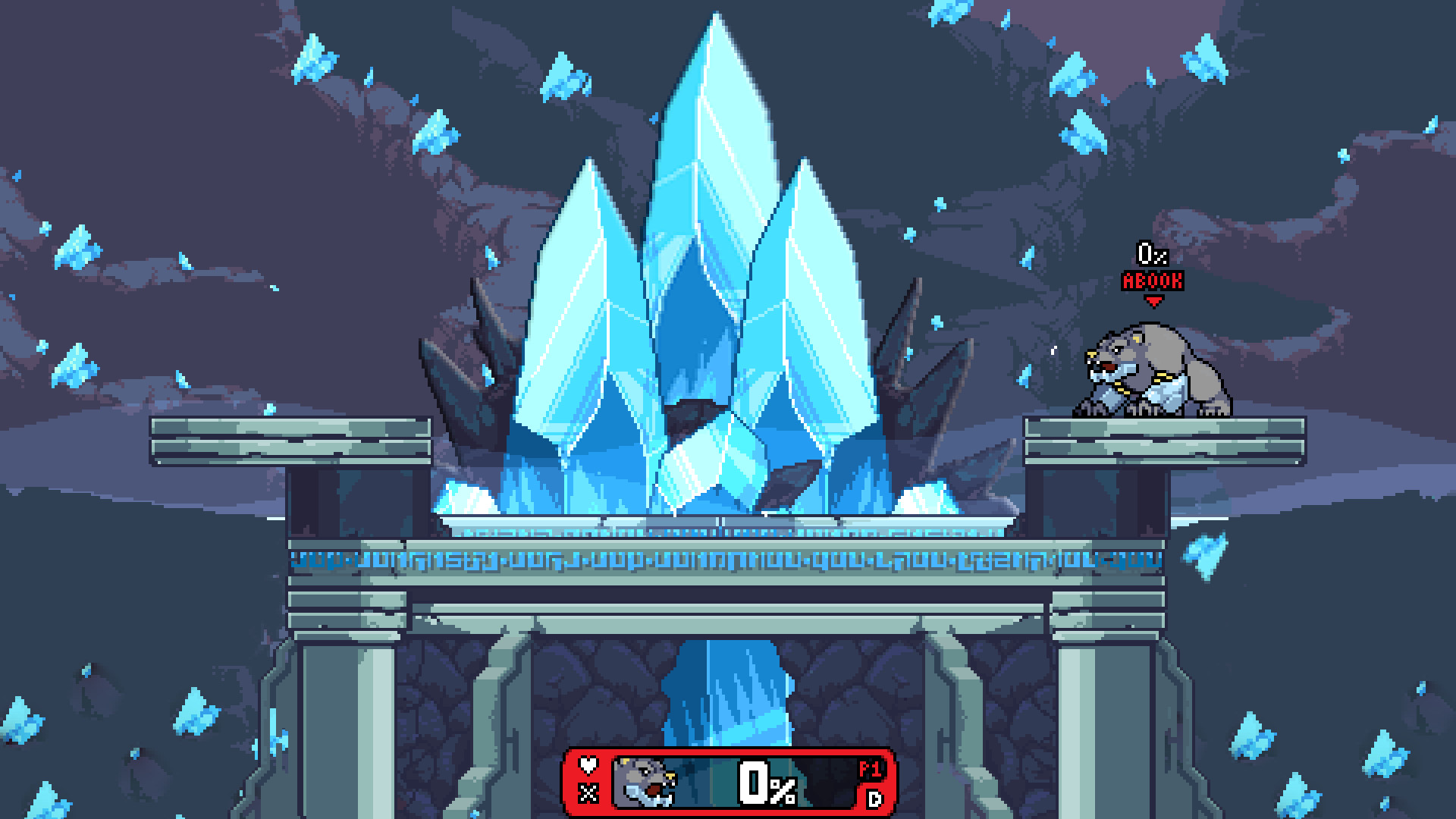 Crystal Cavern Resprite over Spirit Tree [Rivals of Aether] [Mods]