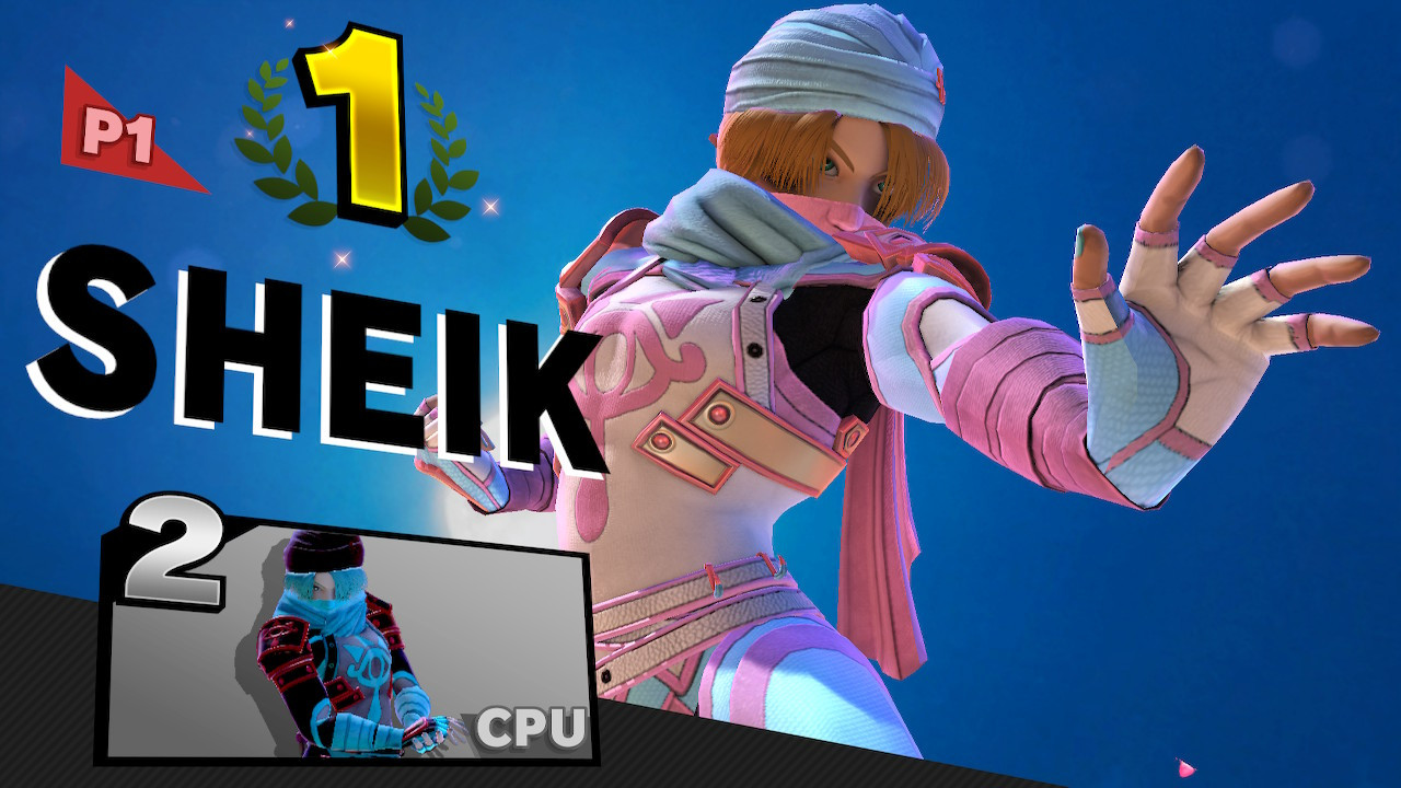 Trans Rights Sheik [Super Smash Bros. Ultimate] [Mods]