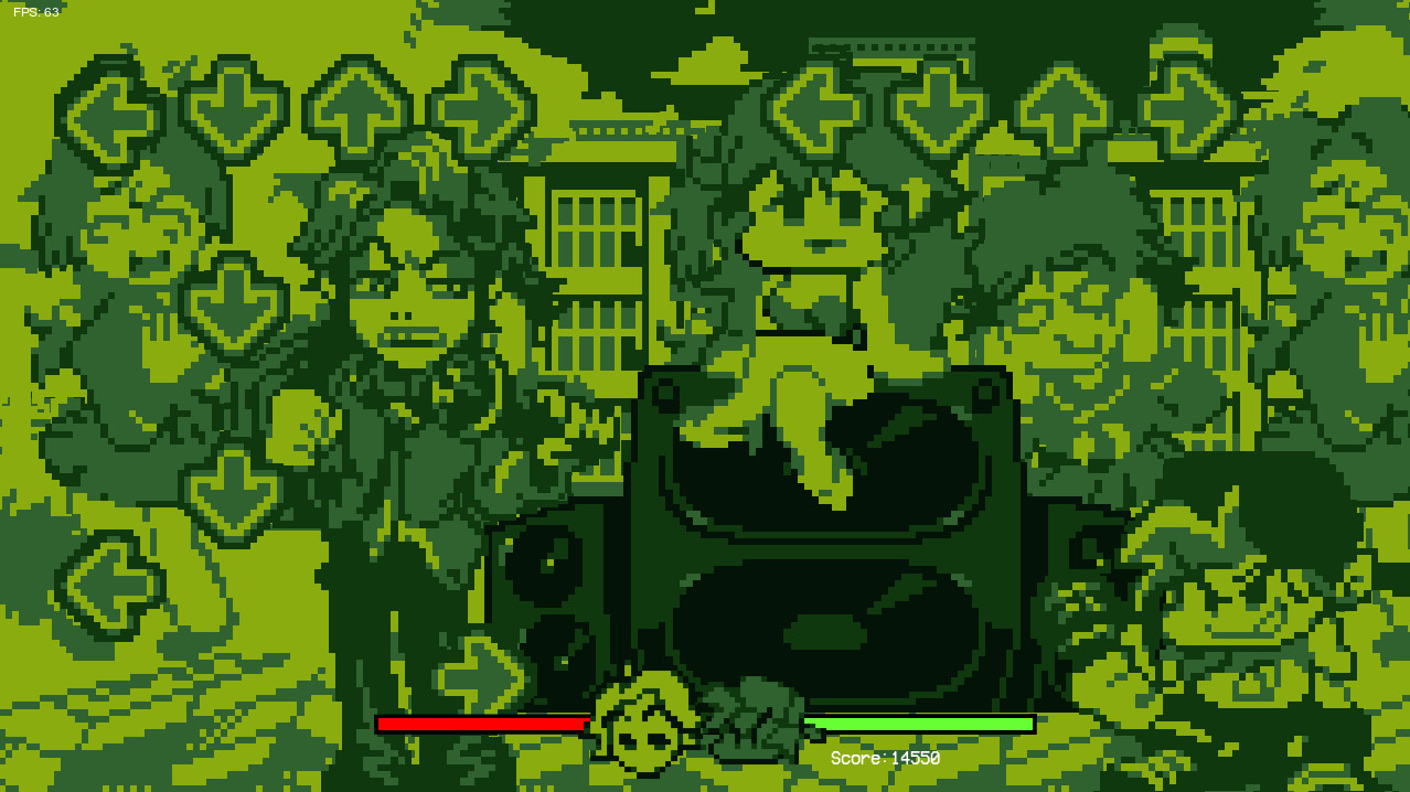 FNF week 6 Gameboy Mod for Friday Night Funkin' | FNF Mods