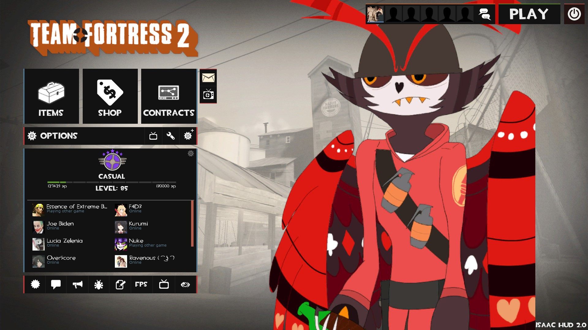Hazbin + Helluva Menu Characters Mod for Team Fortress 2 | TF2 Mods