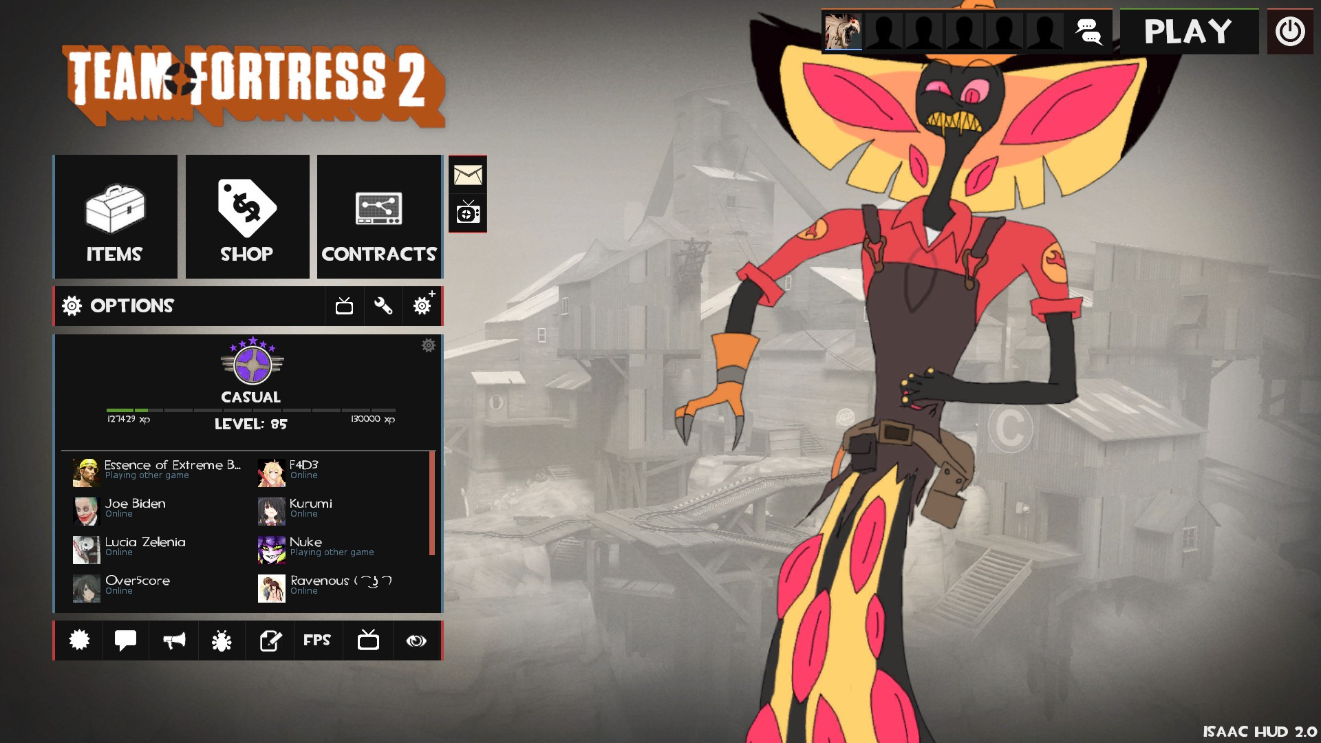 Hazbin + Helluva Menu Characters Mod for Team Fortress 2 | TF2 Mods
