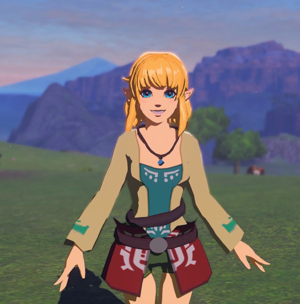 Cute Bob Hairstyle Mod for The Legend of Zelda: Breath of the Wild ...