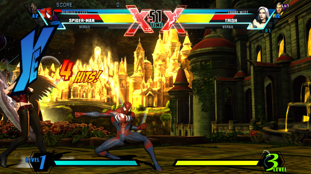 Spider Man PS4 umvc3 Inspired Mod for Ultimate Marvel vs Capcom 3 ...