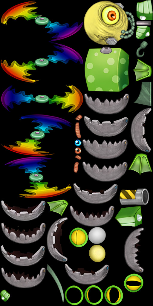 Blockhead Cybop [My Singing Monsters] [Mods]