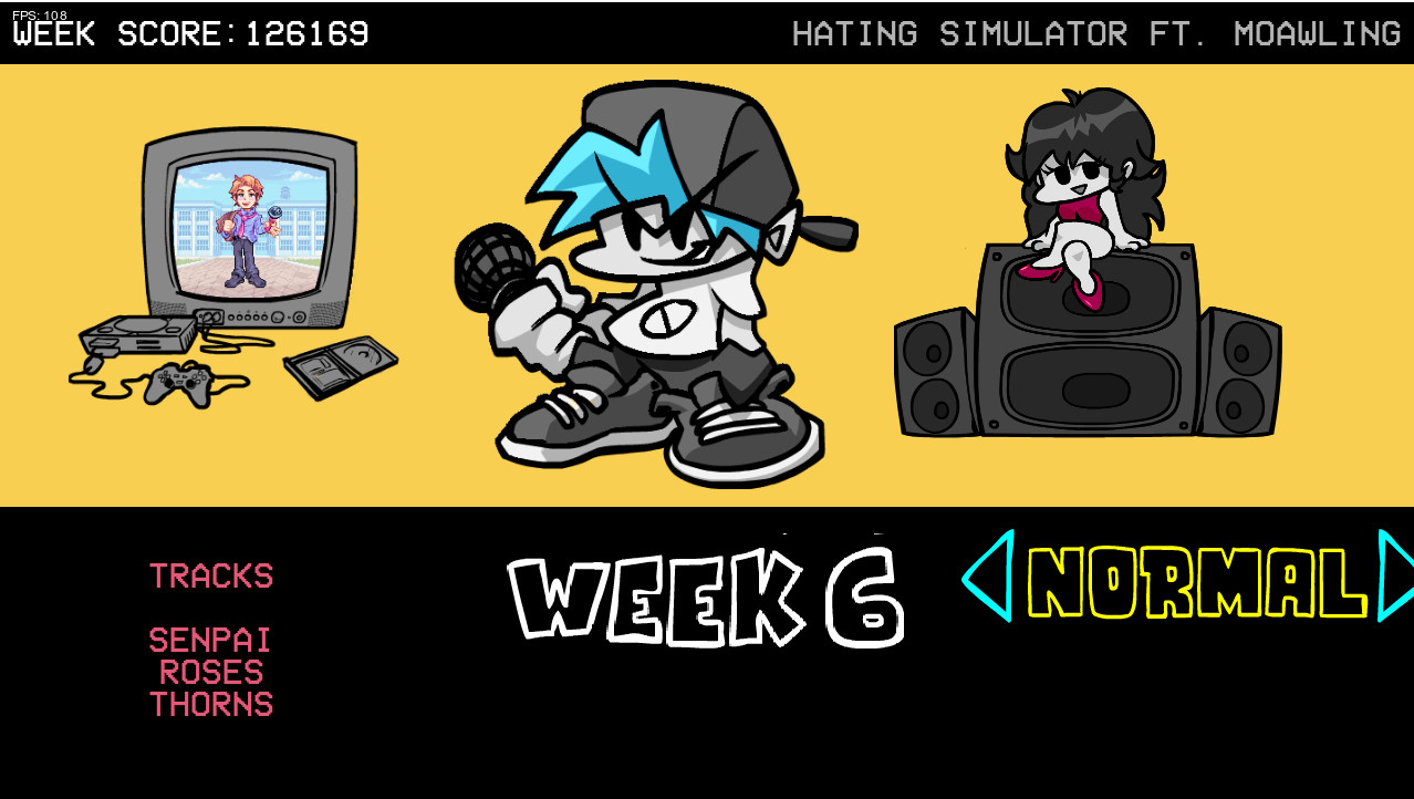 Friday Night Funkin' - Campaign Menu with color Mod for Friday Night ...