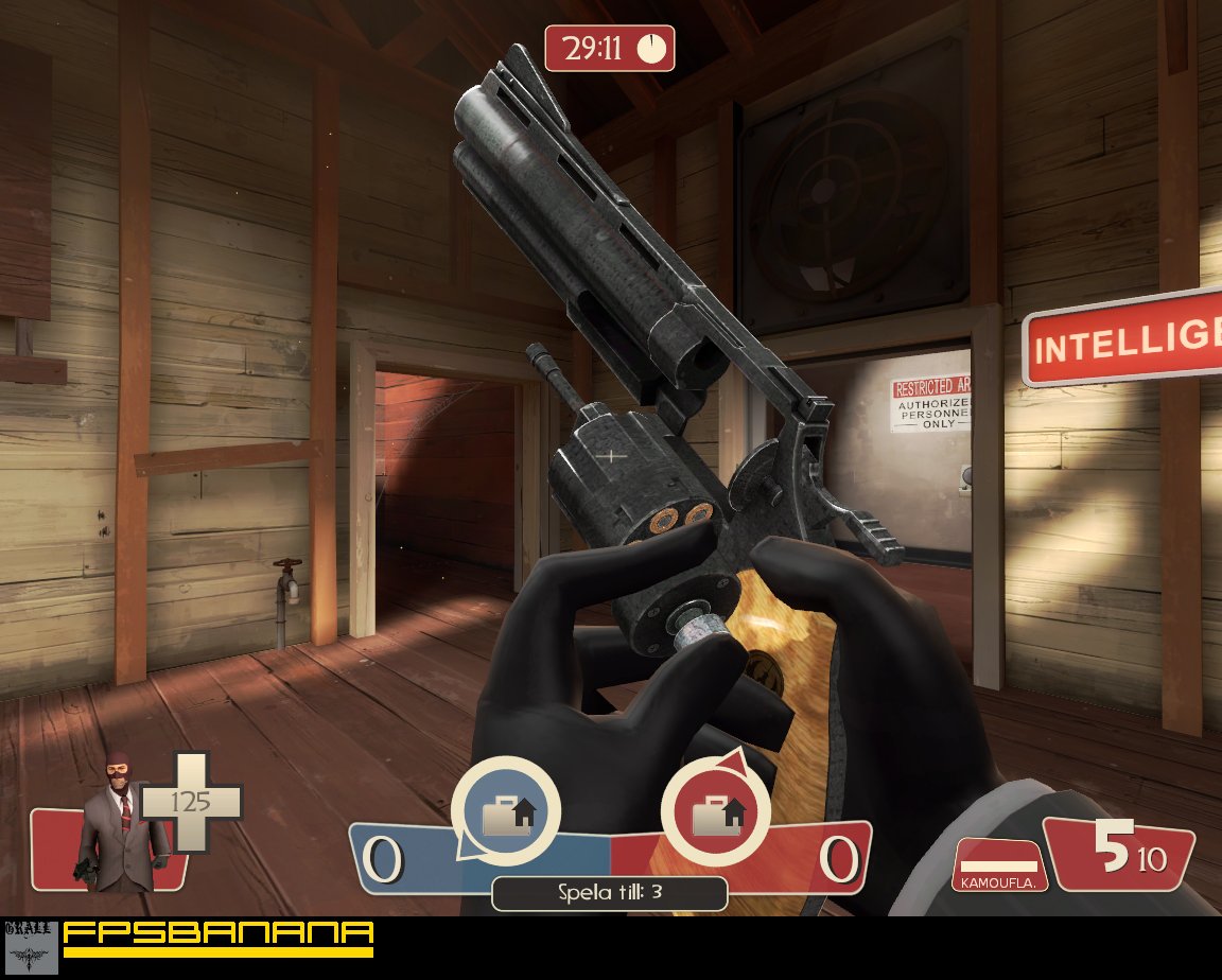 Revolver complete reskin Mod for Team Fortress 2 | TF2 Mods