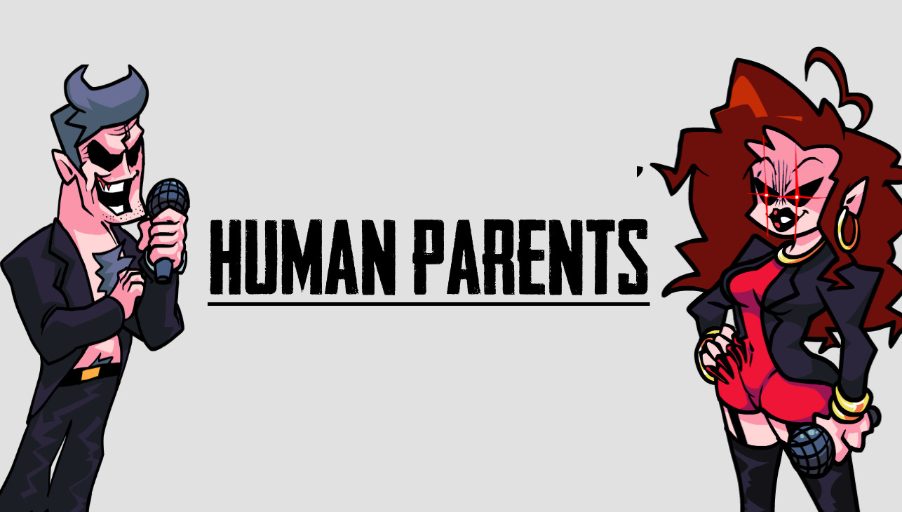 Human looking Parents Mod for Friday Night Funkin' | FNF Mods