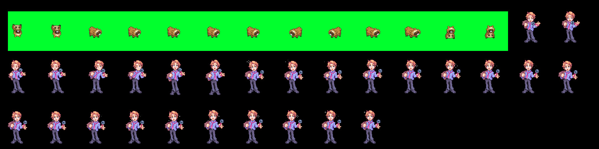 Bidoof over Angry Senpai (Roses) [Friday Night Funkin'] [Mods]